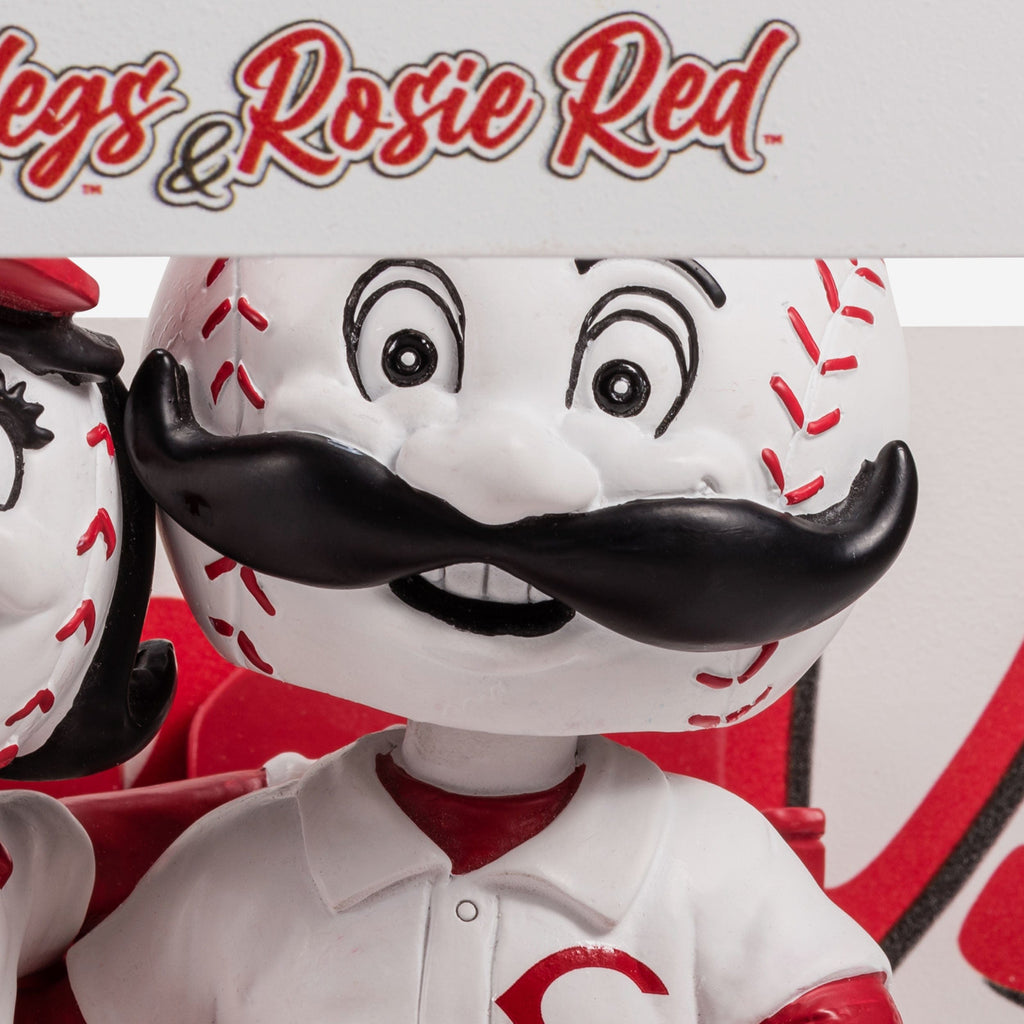 Cincinnati Reds Valentines Day Dual Mascot Bobblehead FOCO
