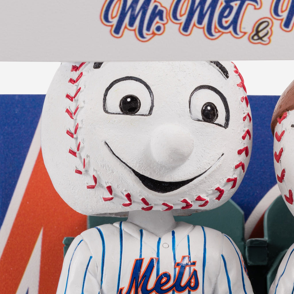 New York Mets Valentines Day Dual Mascot Bobblehead FOCO