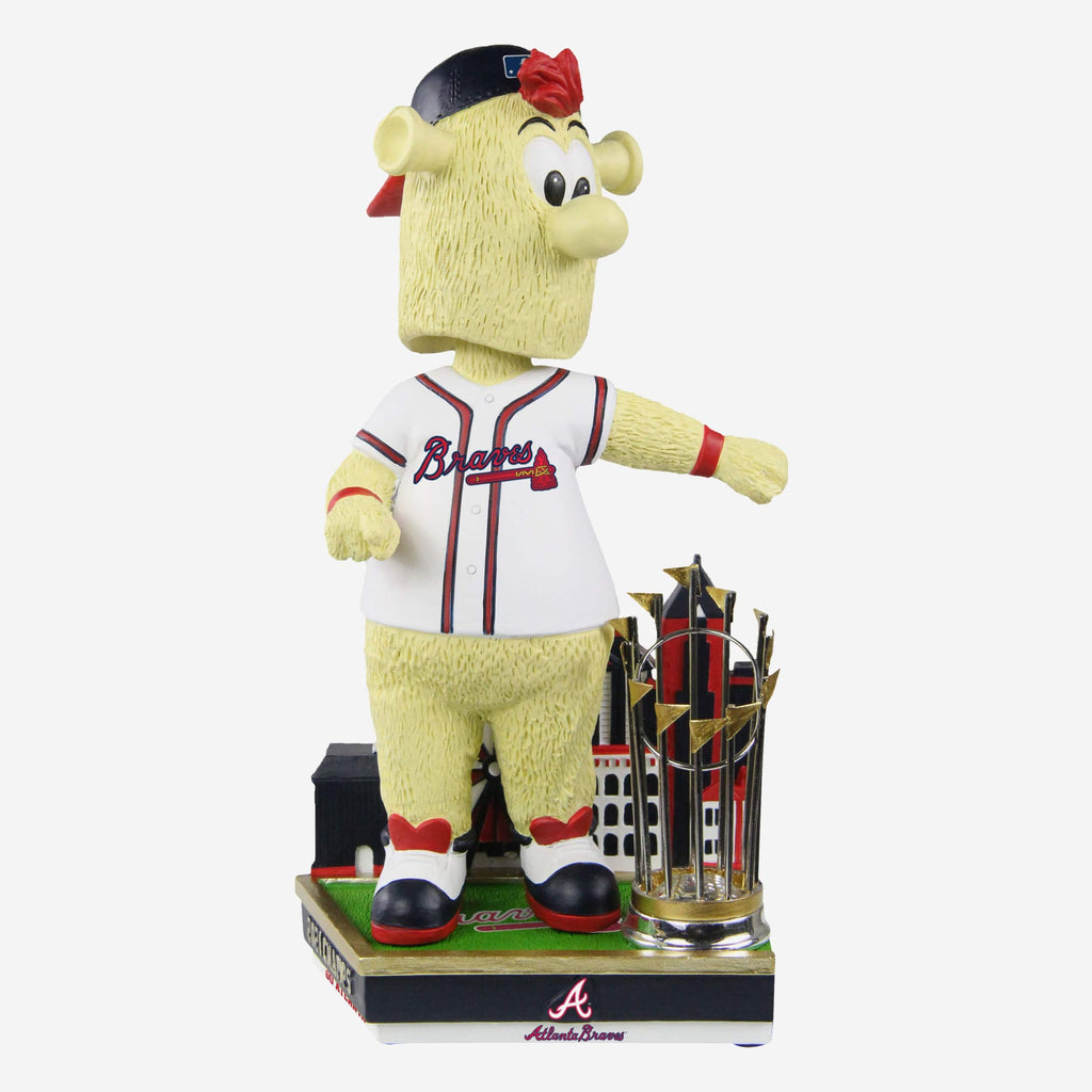 Blooper Atlanta Braves Celebration Dynamic Duo Mascot Bobblehead FOCO