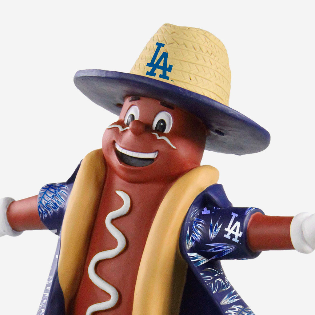 Los Angeles Dodgers Tropical Surf Dodger Dog Bobblehead FOCO