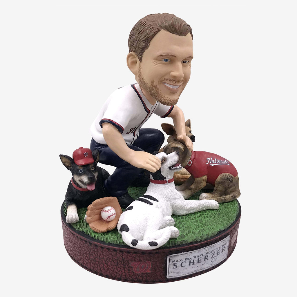 Max Scherzer Washington Nationals Dogs Bobblehead FOCO