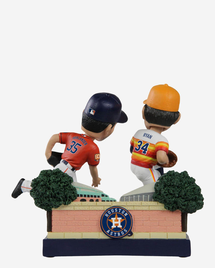 Nolan Ryan & Justin Verlander Houston Astros Then and Now Bobblehead FOCO
