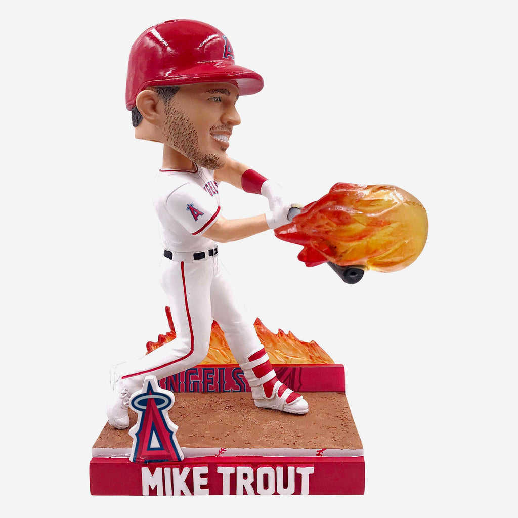 Mike Trout Los Angeles Angels On Fire Bobblehead FOCO