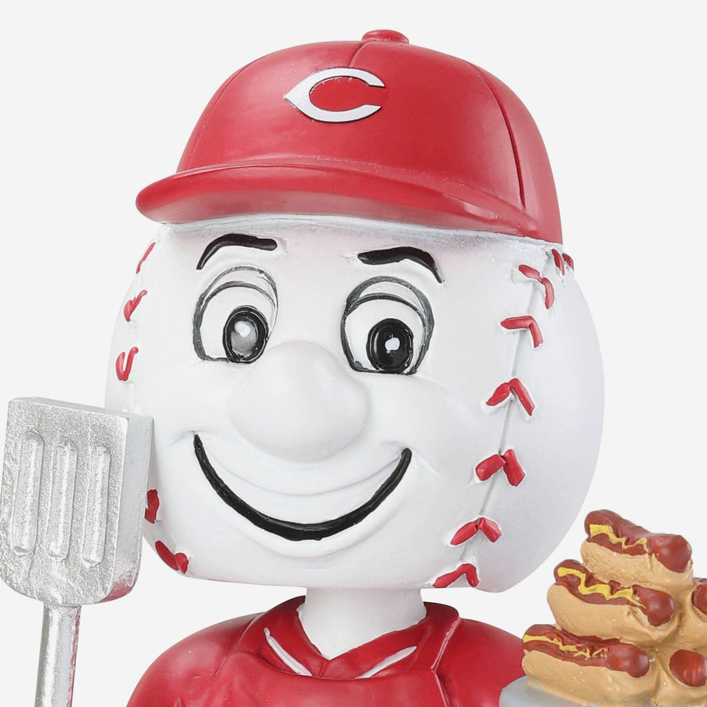 Mr Red Cincinnati Reds Memorial Day Mascot Bobblehead FOCO