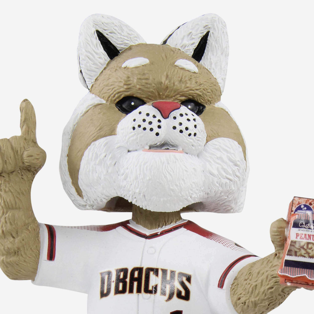 D Baxter The Bobcat Arizona Diamondbacks Opening Day Mascot Bobblehead FOCO