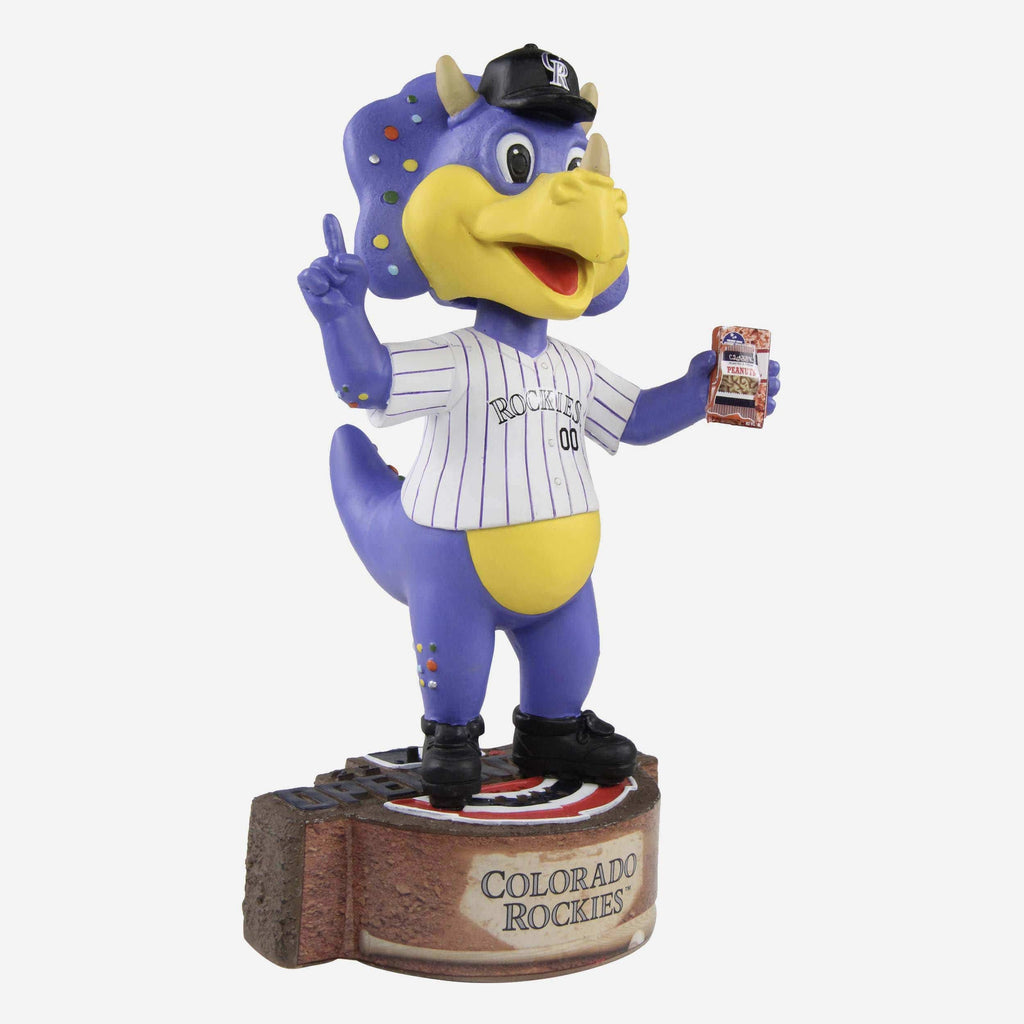Dinger Colorado Rockies Opening Day Mascot Bobblehead FOCO