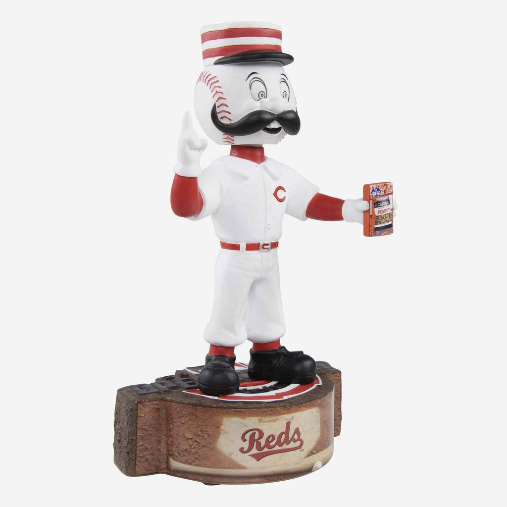 Mr Red Cincinnati Reds Opening Day Mascot Bobblehead FOCO
