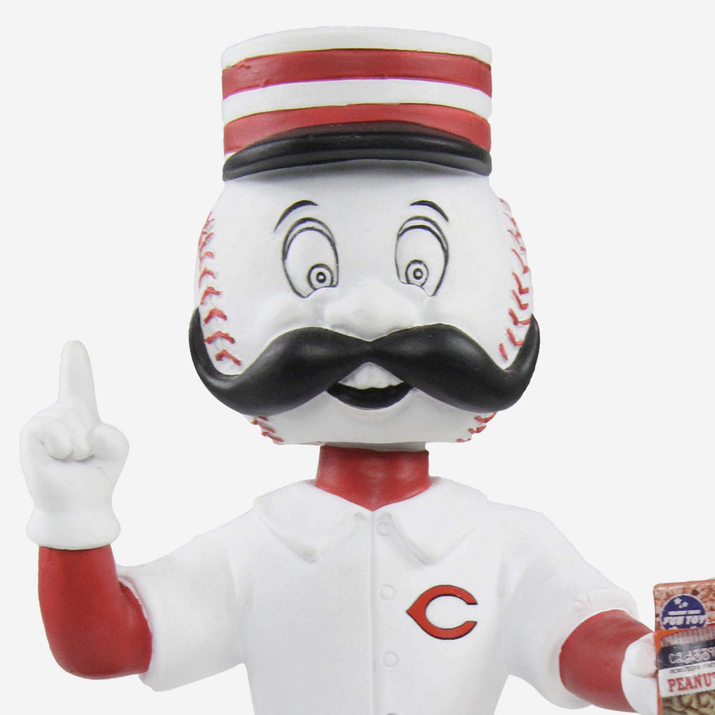 Mr Red Cincinnati Reds Opening Day Mascot Bobblehead FOCO