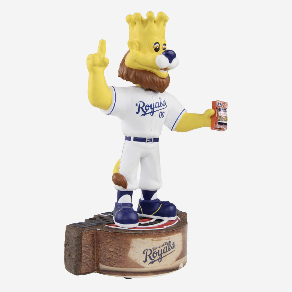 Sluggerrr Kansas City Royals Opening Day Mascot Bobblehead FOCO