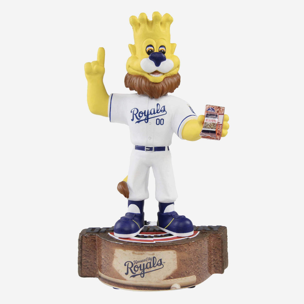 Sluggerrr Kansas City Royals Opening Day Mascot Bobblehead FOCO