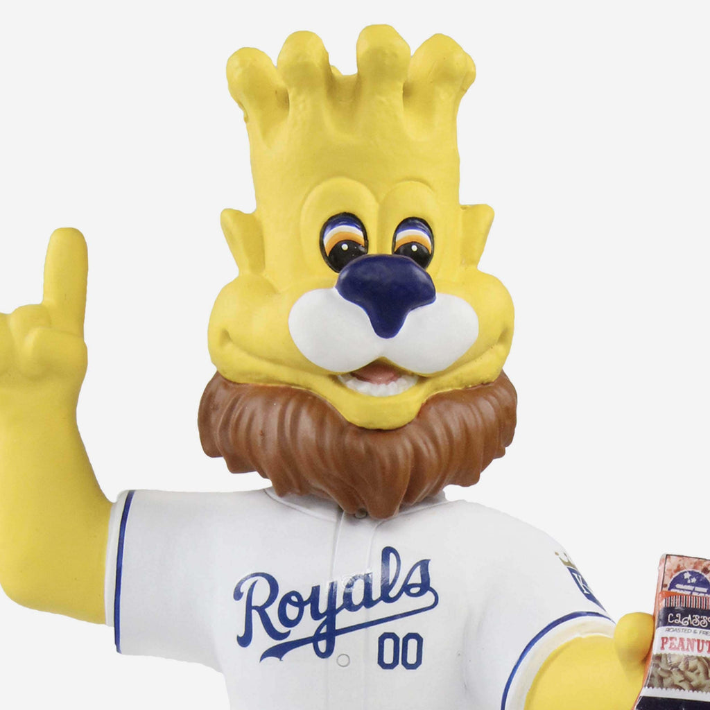 Sluggerrr Kansas City Royals Opening Day Mascot Bobblehead FOCO