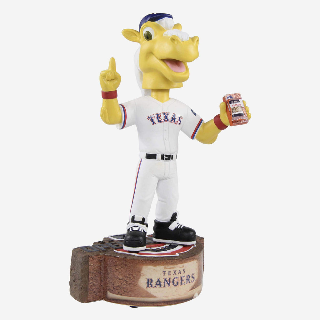 Captain Texas Rangers Opening Day Mascot Bobblehead FOCO