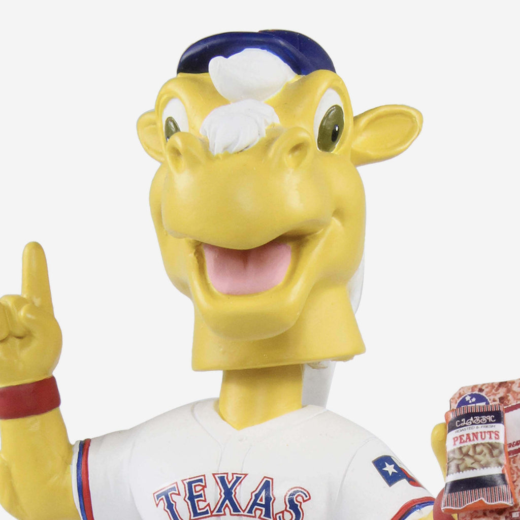 Captain Texas Rangers Opening Day Mascot Bobblehead FOCO