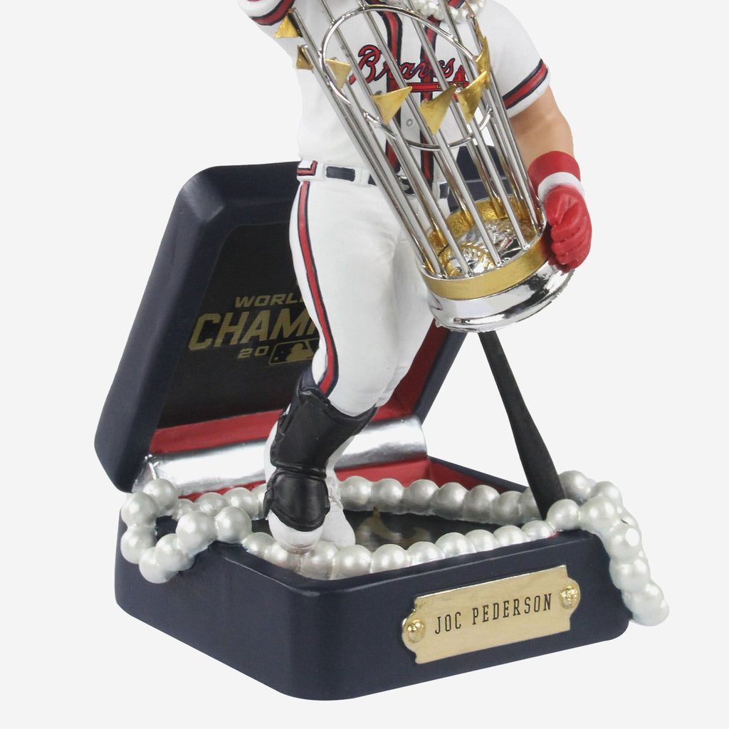 Joc Pederson Atlanta Braves Pearl Necklace Bobblehead FOCO