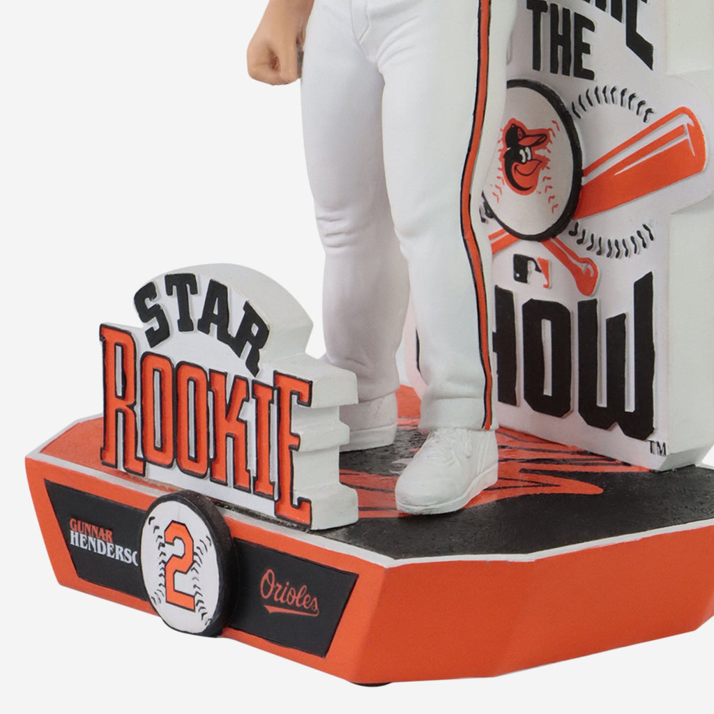 Gunnar Henderson Baltimore Orioles Star Rookie Bobblehead FOCO