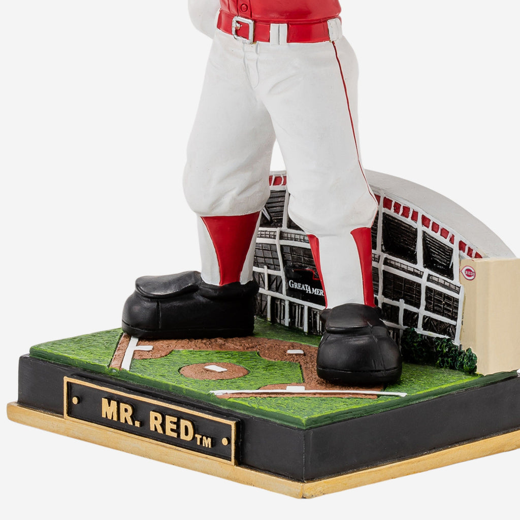 Mr Red Cincinnati Reds Gate Series Mascot Bobblehead FOCO