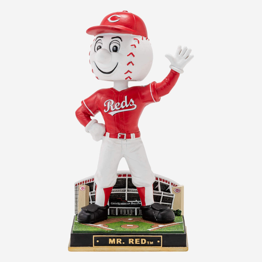 Mr Red Cincinnati Reds Gate Series Mascot Bobblehead FOCO