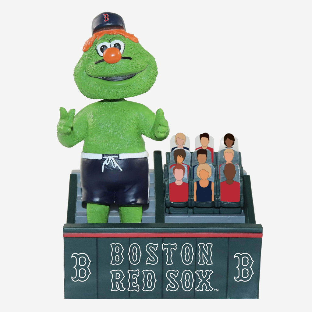 Wally The Green Monster Boston Red Sox The Show Goes On Mascot Bobbleh FOCO