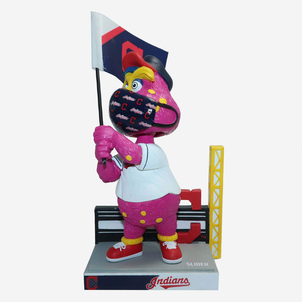 Slider Cleveland Guardians The Show Goes On Mascot Bobblehead FOCO