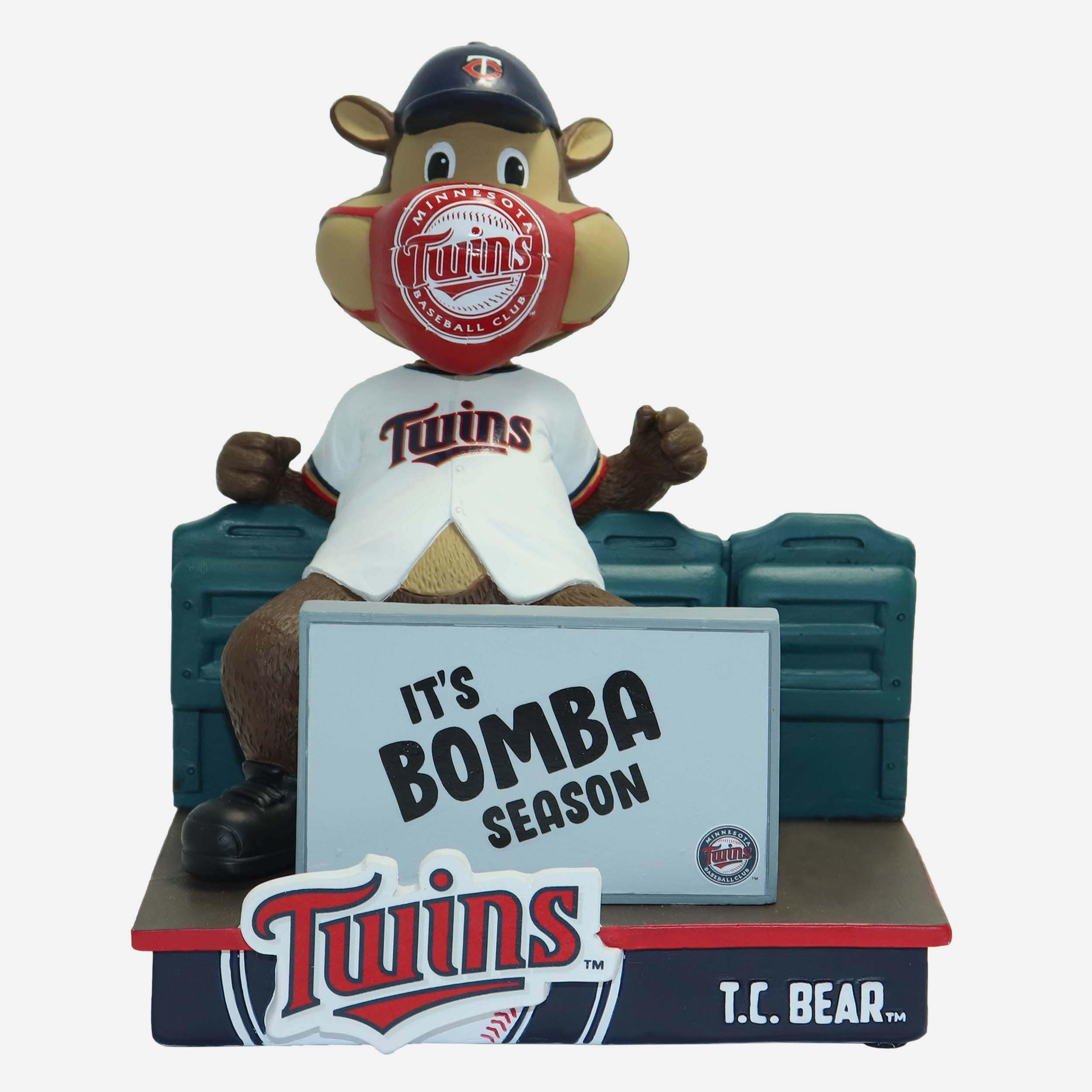 TC Bear Minnesota Twins The Show Goes On Mascot Bobblehead FOCO