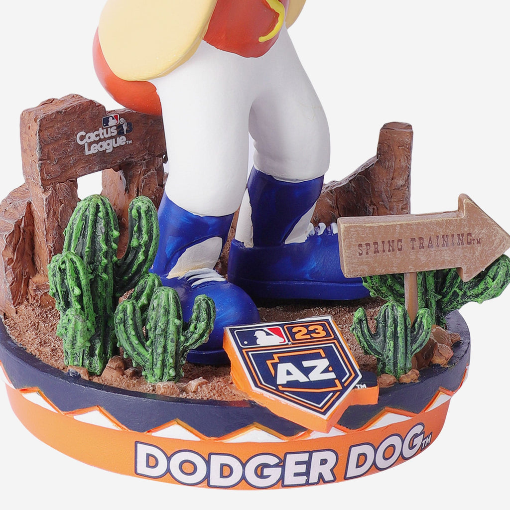Dodger Dog Los Angeles Dodgers Dodgers Cactus League Mascot Bobblehead FOCO