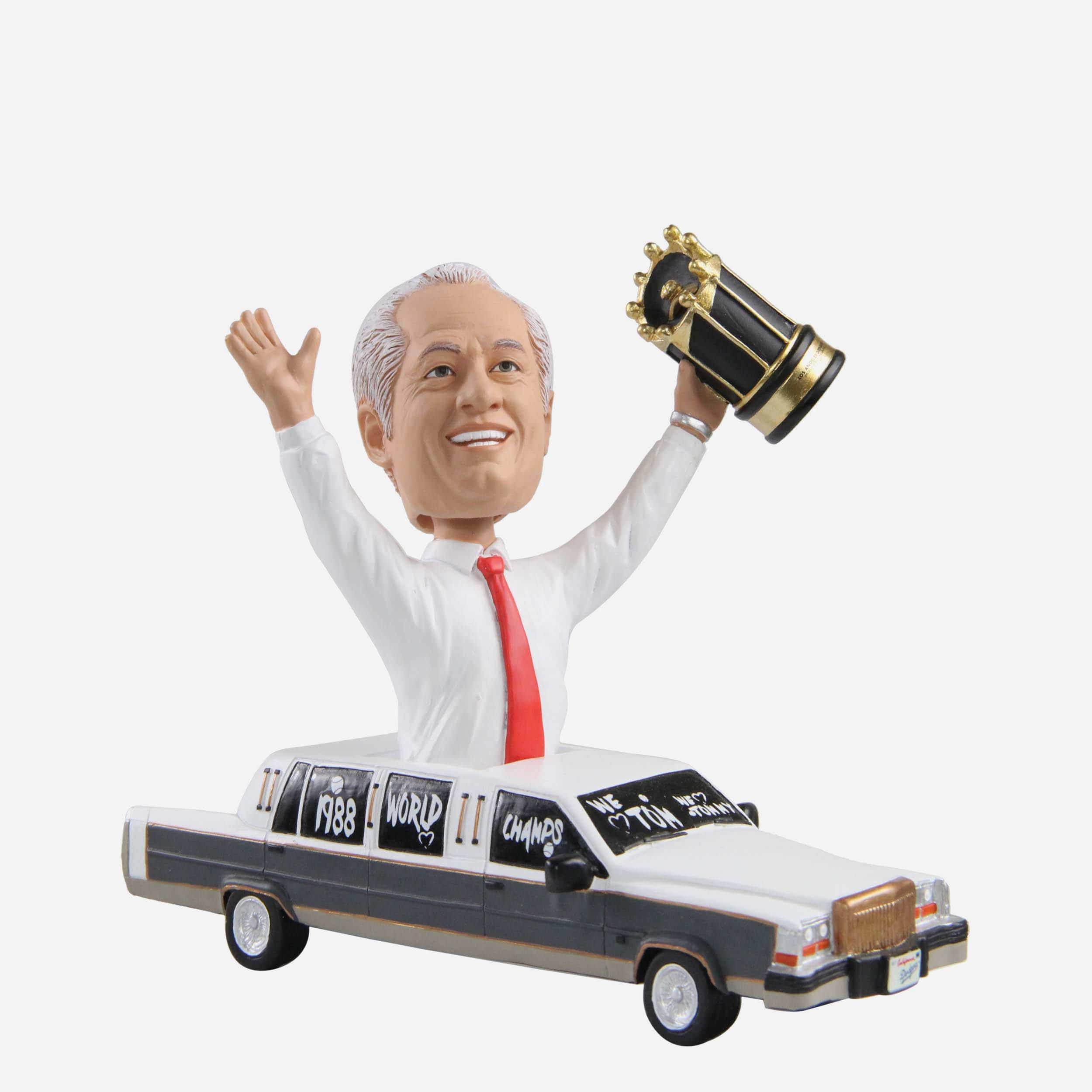 Tommy Lasorda Los Angeles Dodgers 1988 World Series Champions Limo Bob FOCO