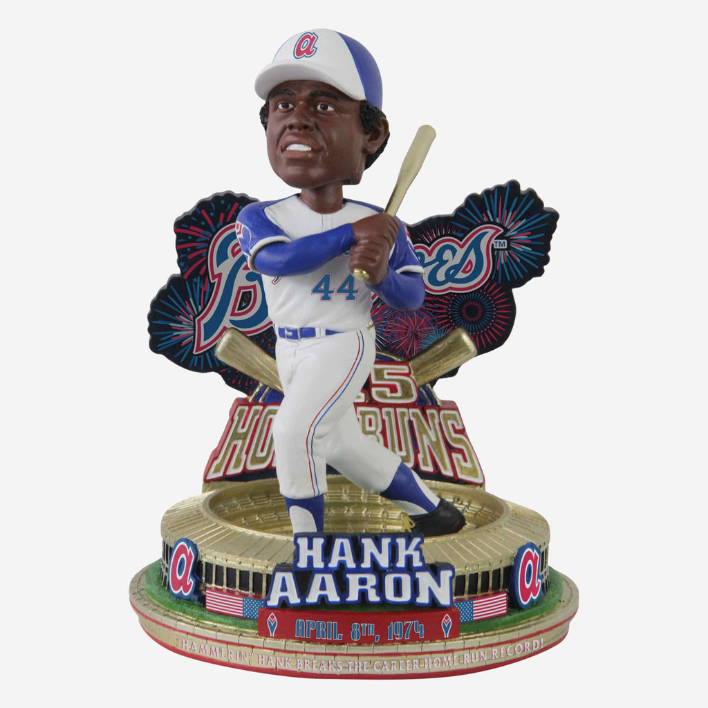 Hank Aaron Atlanta Braves 715th Home Run Moment Variant Bobblehead FOCO