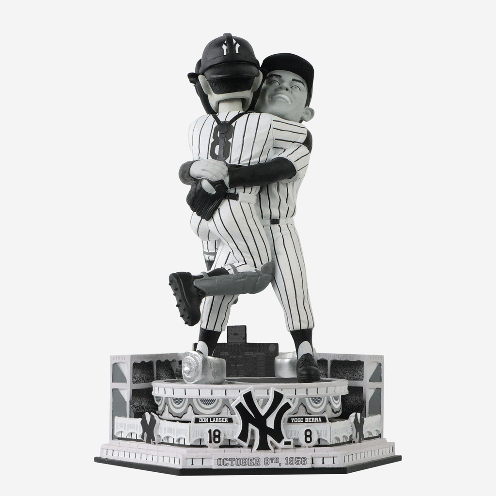 Don Larsen & Yogi Berra New York Yankees Perfect Game Dual Spinner Var FOCO