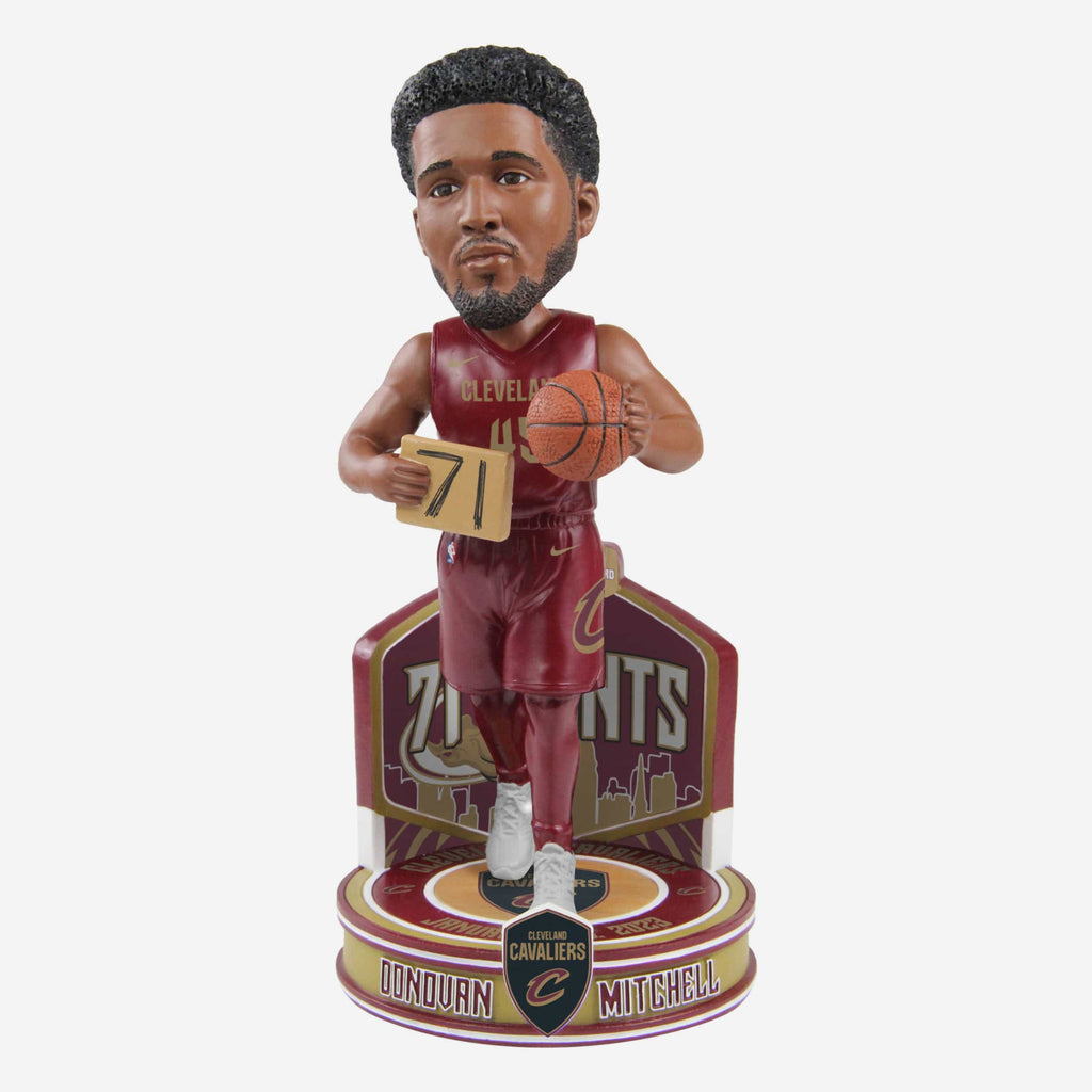 Donovan Mitchell Cleveland Cavaliers 71 Point Game Bobblehead FOCO