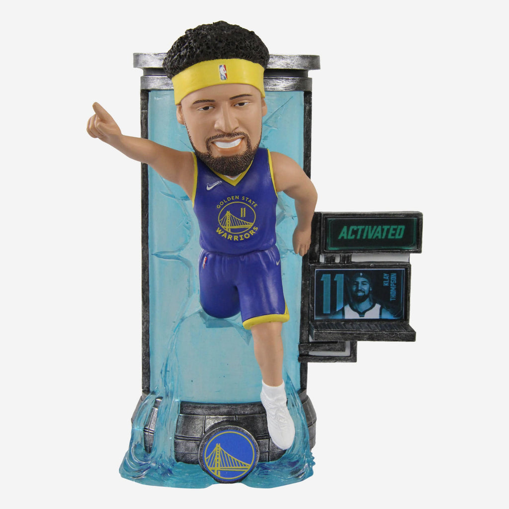 Klay Thompson Golden State Warriors Activated Bobblehead FOCO