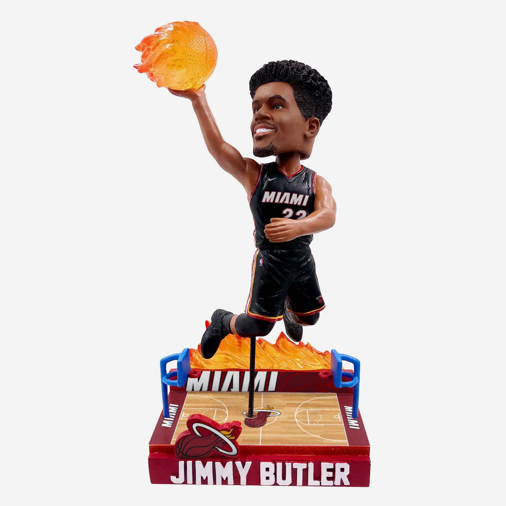 Jimmy Butler Miami Heat On Fire Bobblehead FOCO