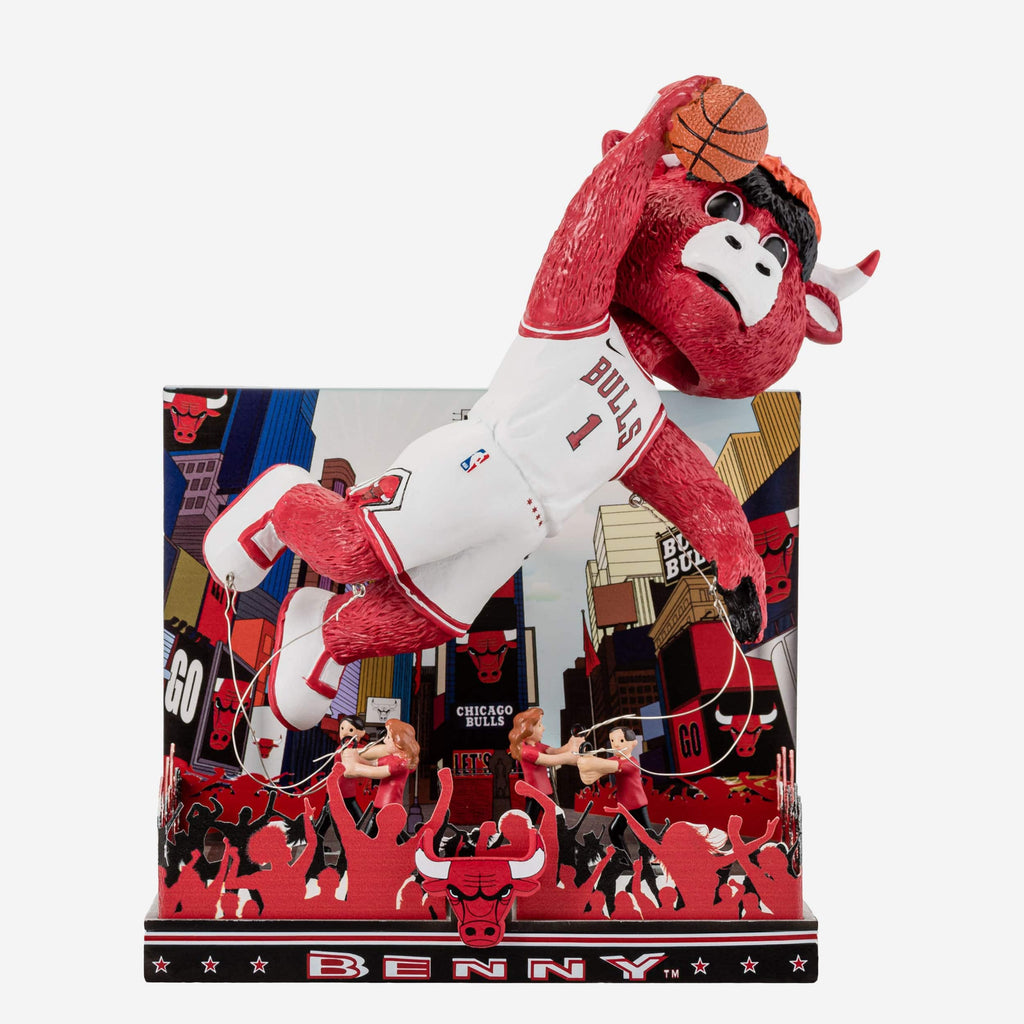 Benny The Bull Chicago Bulls Thanksgiving Mascot Bobblehead FOCO