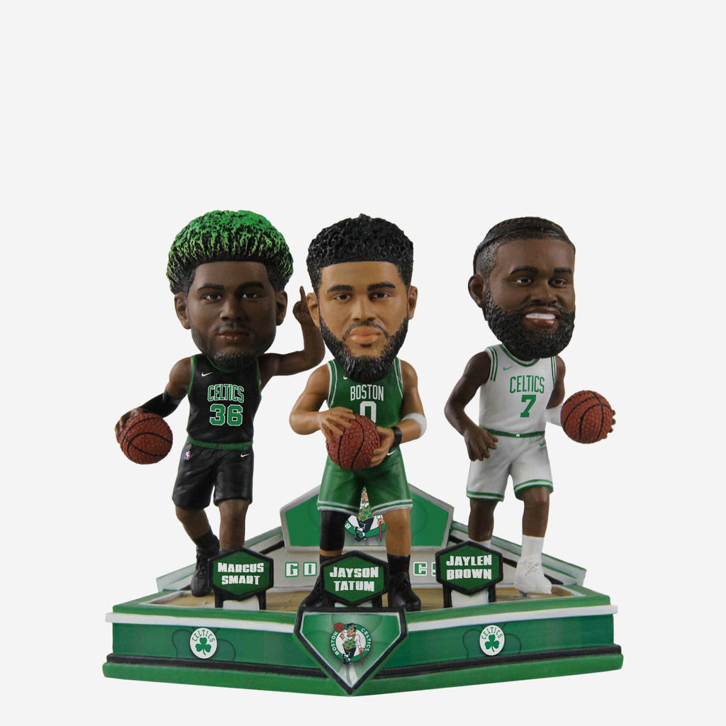 Jayson Tatum & Jaylen Brown & Marcus Smart Boston Celtics Triple Bobbl FOCO