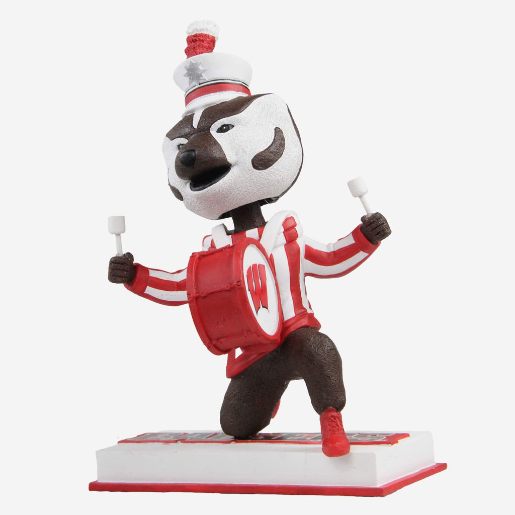 Bucky Badger Wisconsin Badgers Halftime Heroes Mascot Bobblehead FOCO