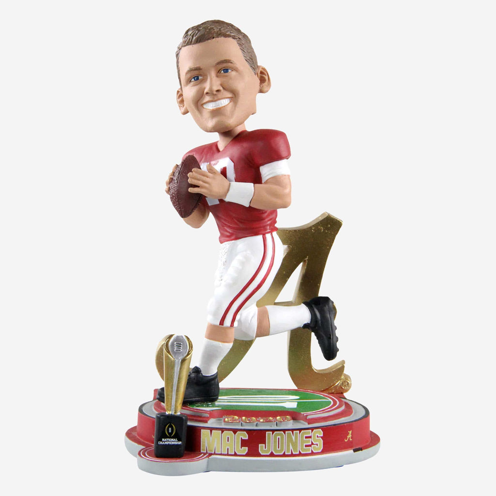 Mac Jones Alabama Crimson Tide 2020 National Championship Trophy Stadi FOCO
