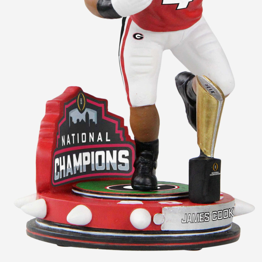 James Cook Georgia Bulldogs 2021 Football National Champions Trophy St FOCO