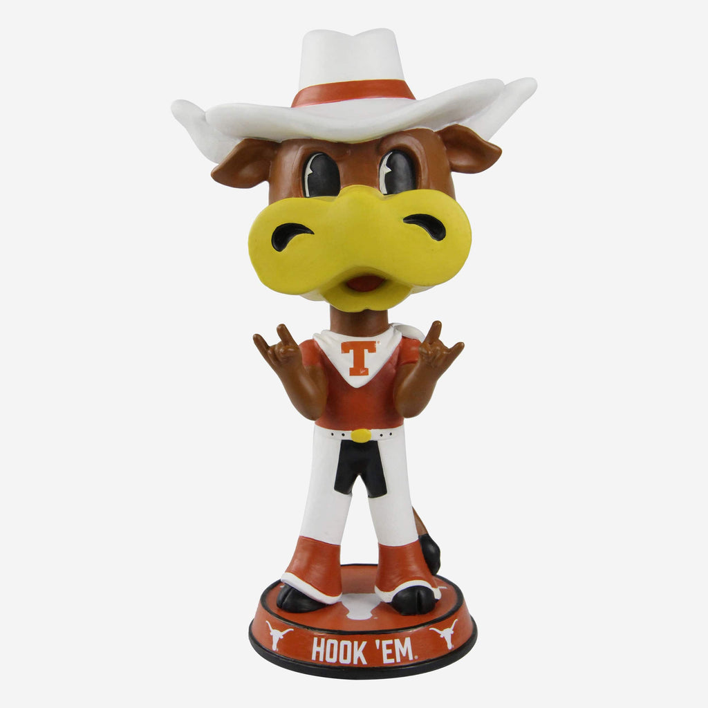 Hook'em Texas Longhorns Mascot Bighead Bobblehead FOCO