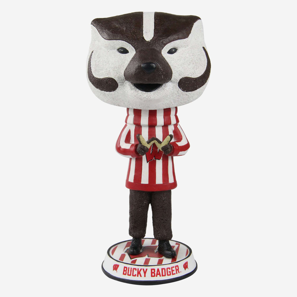 Bucky Badger Wisconsin Badgers Mascot Bighead Bobblehead FOCO