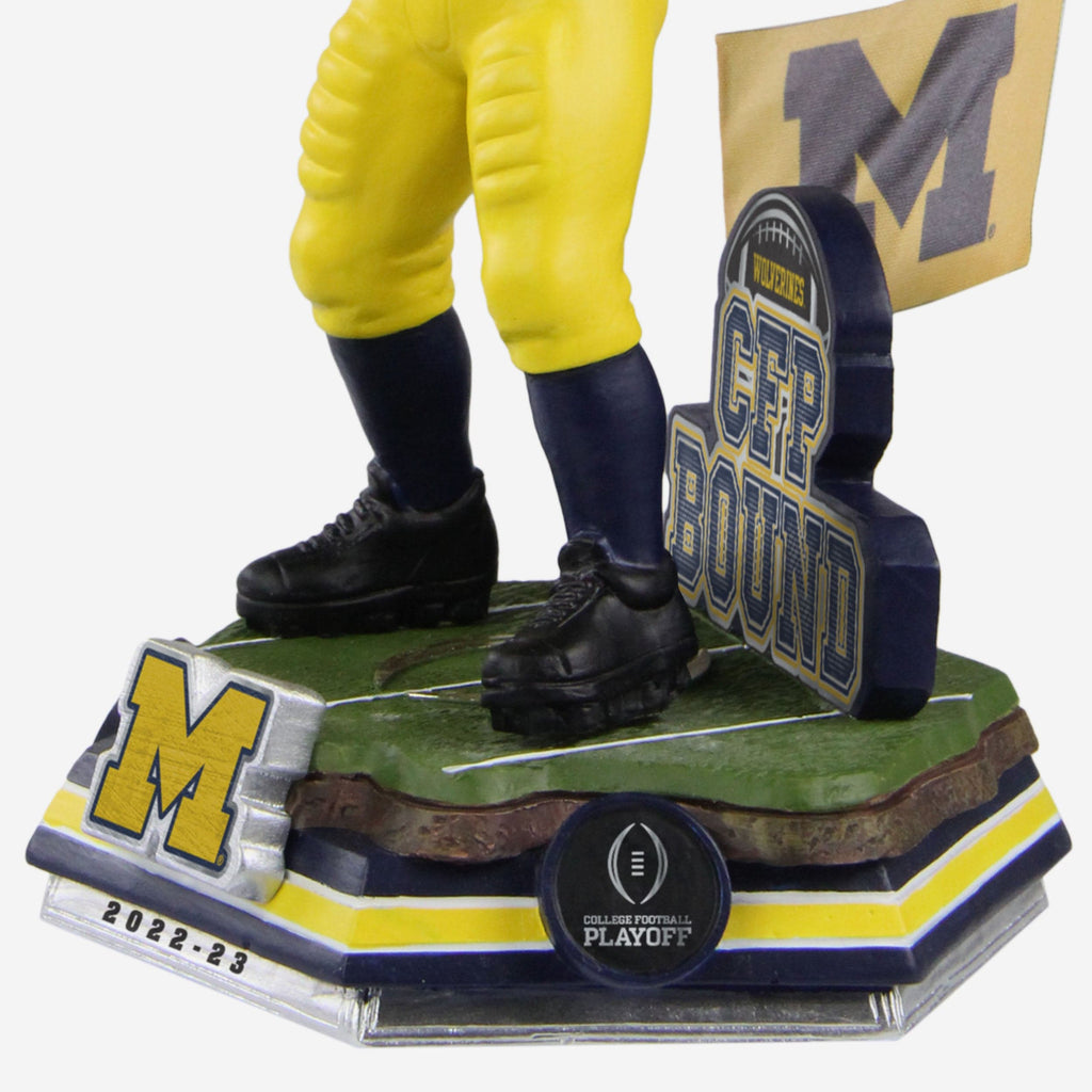 Michigan Wolverines 2022 College Football Playoff Bobblehead FOCO