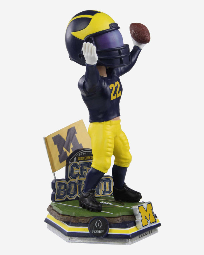 Michigan Wolverines 2022 College Football Playoff Bobblehead FOCO
