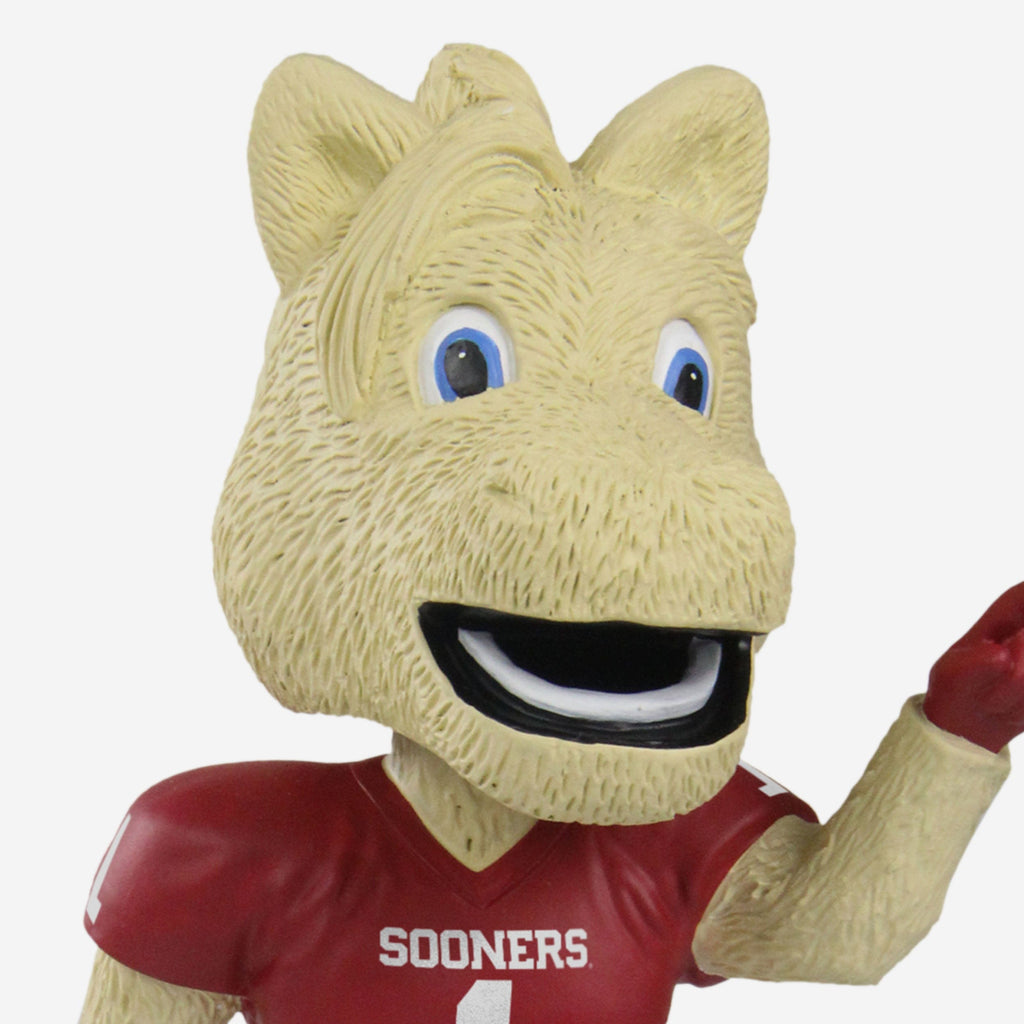 Boomer Oklahoma Sooners Rival Connect Mascot Bobblehead FOCO