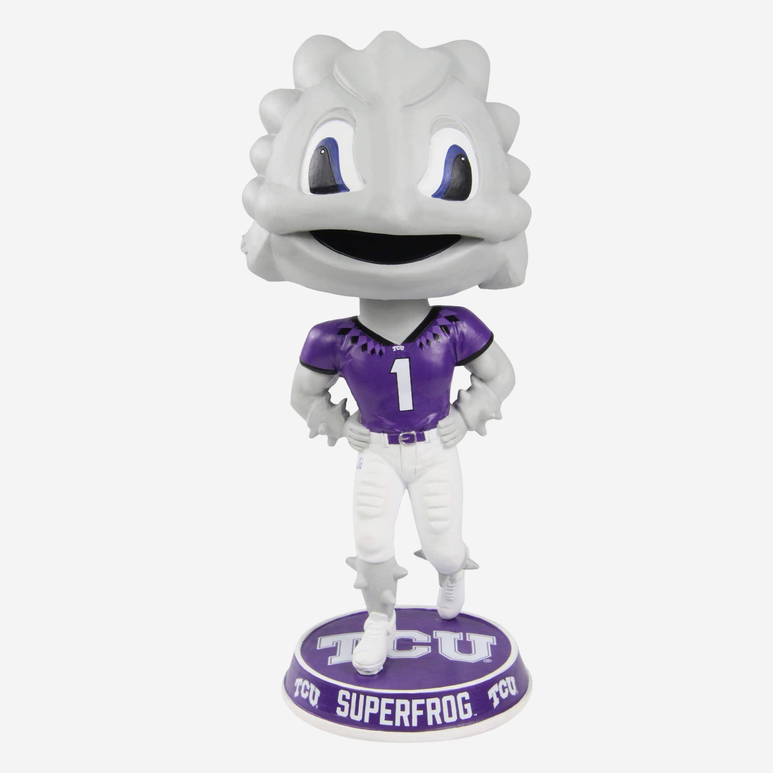 SuperFrog TCU Horned Frogs Mascot Bighead Bobblehead FOCO