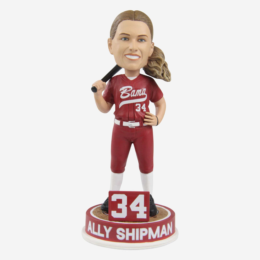 Ally Shipman Alabama Crimson Tide Softball Student Athlete Bobblehead FOCO