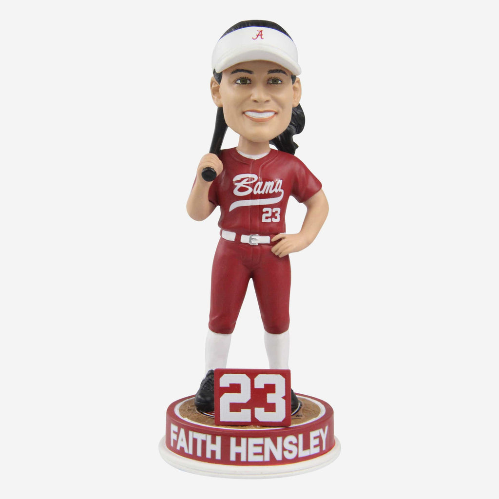 Faith Hensley Alabama Crimson Tide Softball Student Athlete Bobblehead FOCO