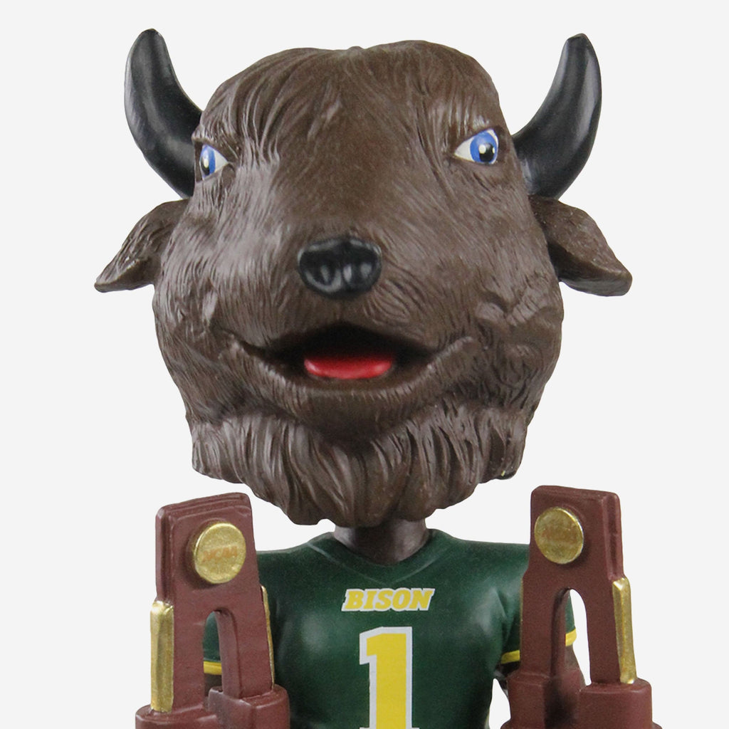 Thundar North Dakota State Bison 9X National Champions Bobblehead FOCO
