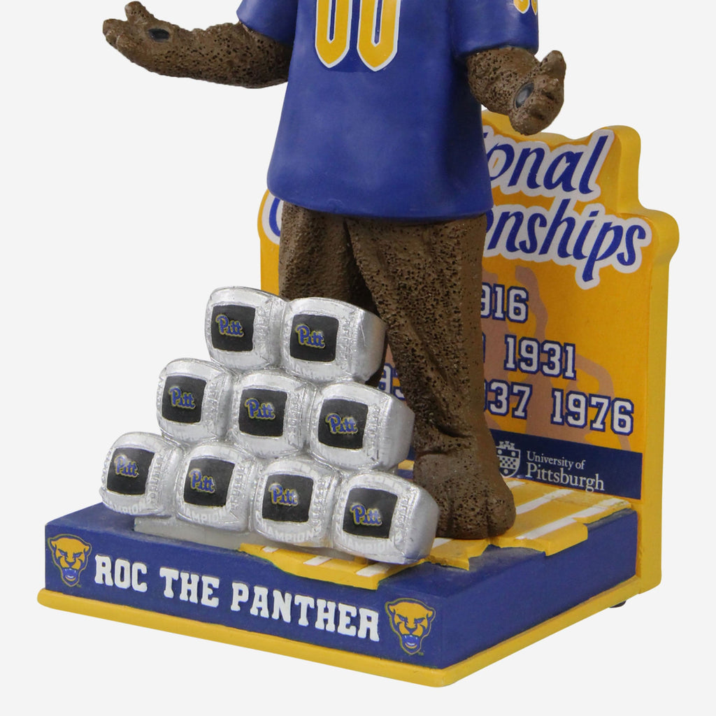 ROC the Panther Pittsburgh Panthers 9x National Championship Rings Mas FOCO
