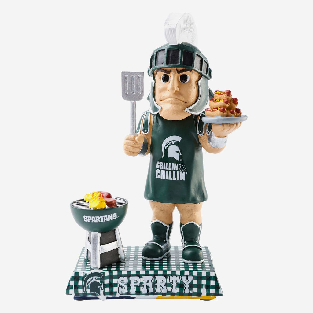 Sparty Michigan State Spartans Memorial Day Mascot Bobblehead FOCO