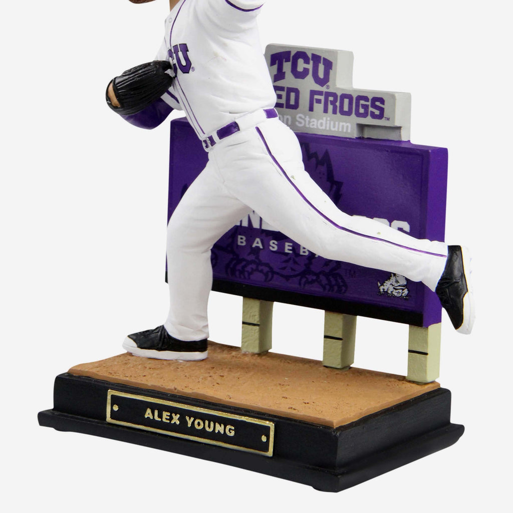 Alex Young TCU Horned Frogs Gates Series Bobblehead FOCO