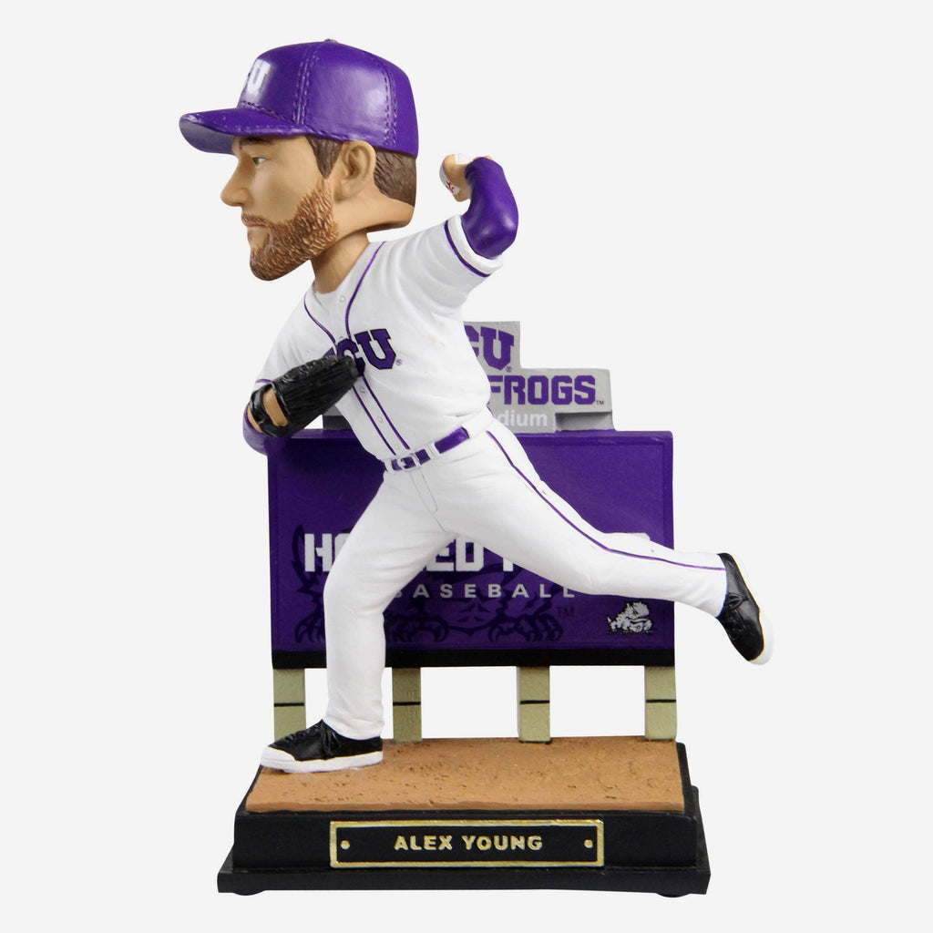 Alex Young TCU Horned Frogs Gates Series Bobblehead FOCO