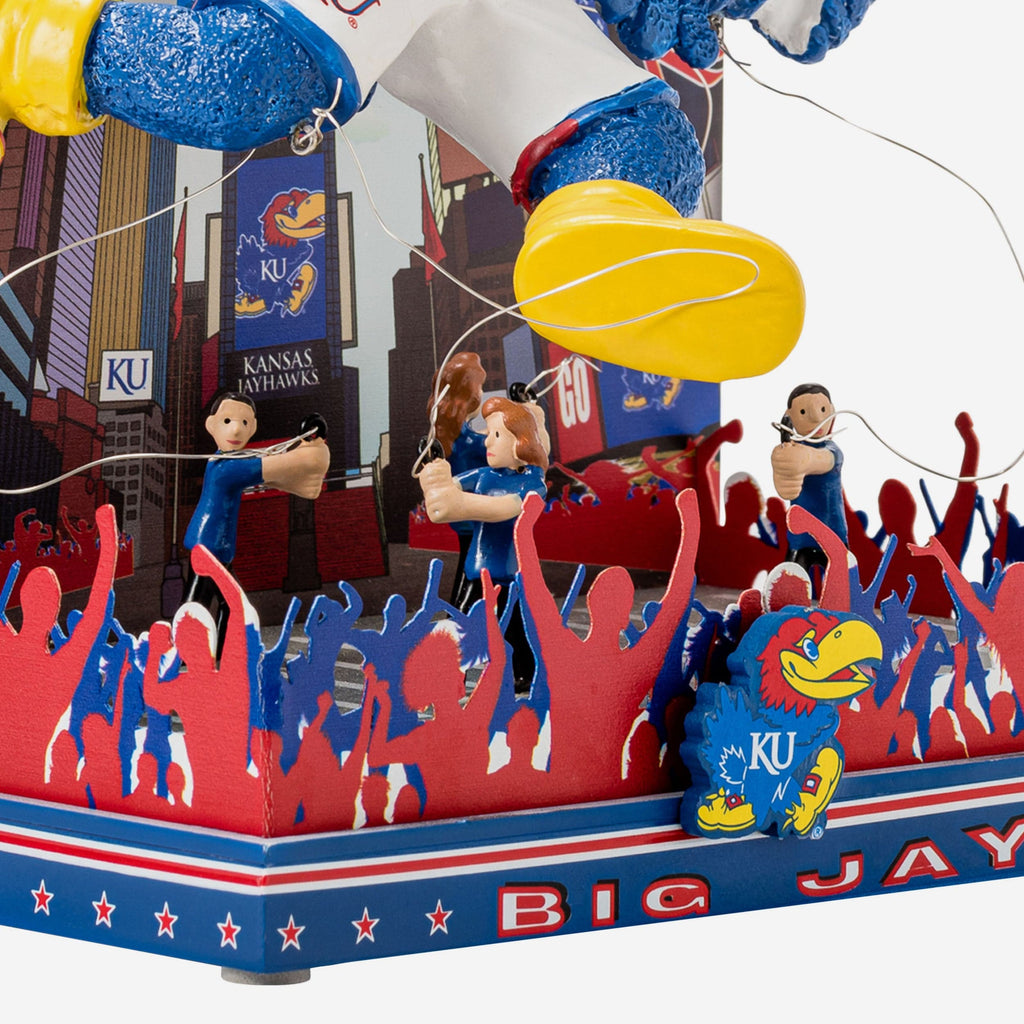 Big Jay Kansas Jayhawks Thanksgiving Mascot Bobblehead FOCO